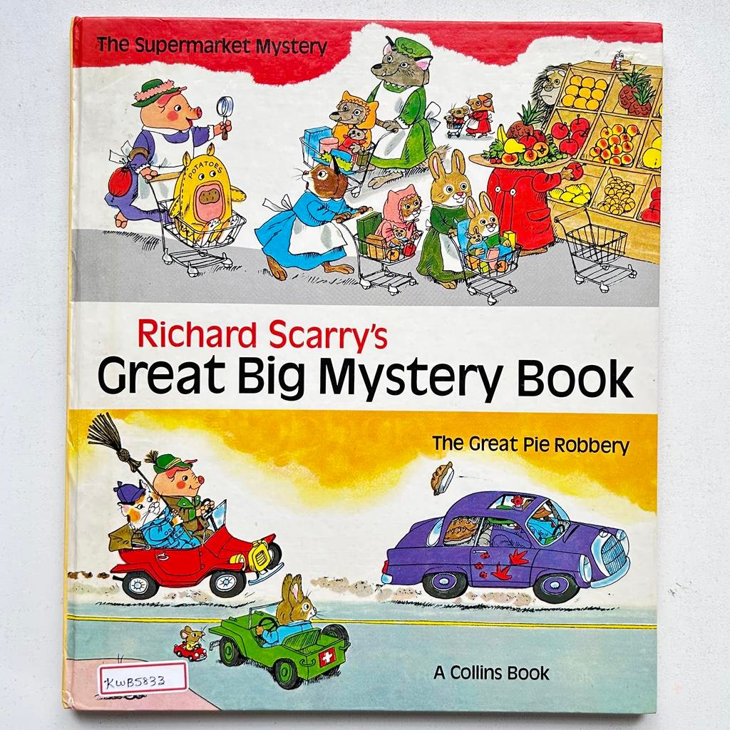 Richard Scarry’s Great Big Mystery Book_Collins Book - Kiddiwinks