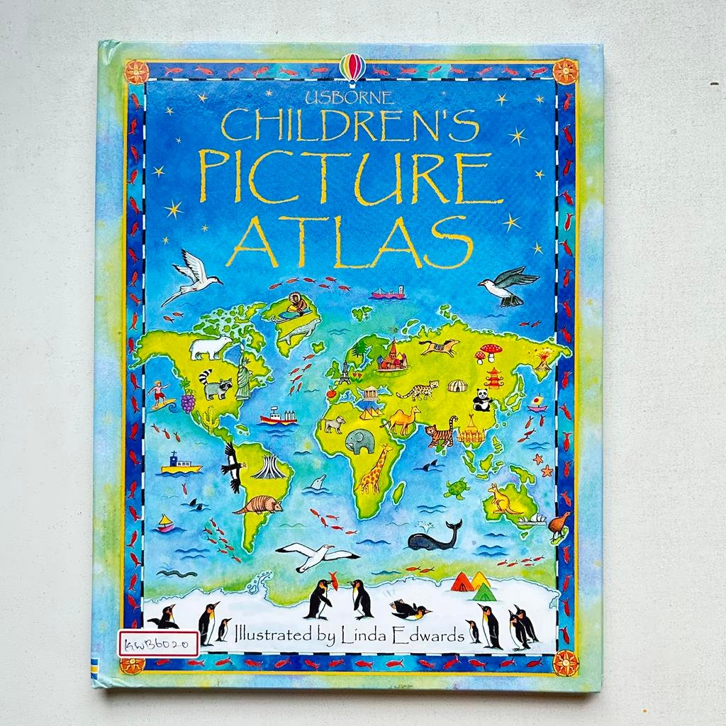 Usborne Children’s Picture Atlas_Linda Edwards - Kiddiwinks