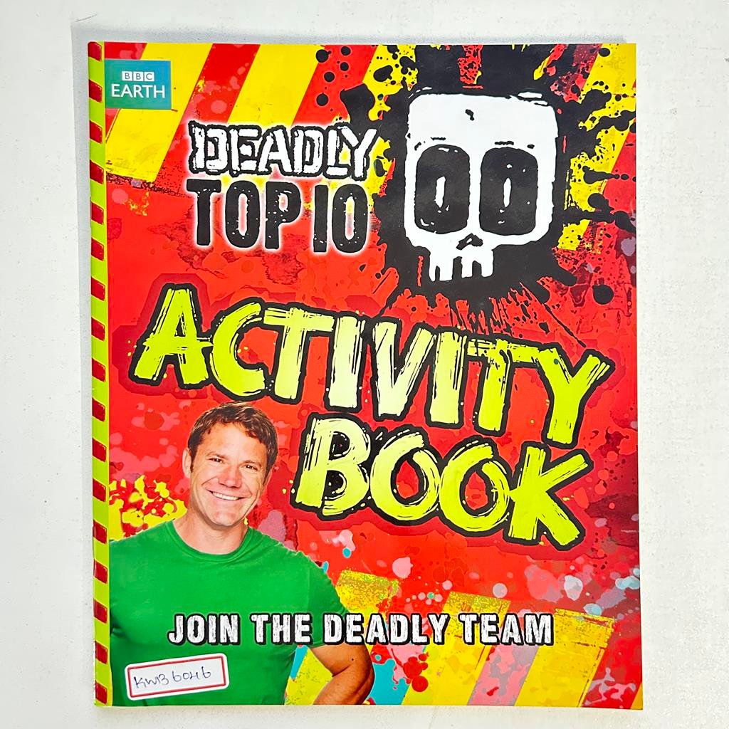 Deadly Top 10 Activity Book_Orion Children’s Book - Kiddiwinks