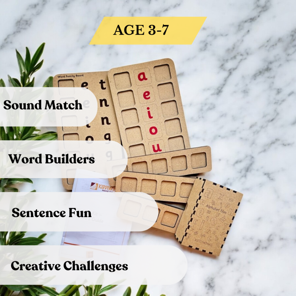 Phonics Kit & Phonics Blend Kit Combo - Kiddiwinks