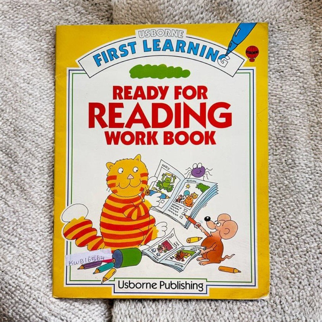Usborne First Learning Ready For Reading Work Book_Usborne Publishing ...