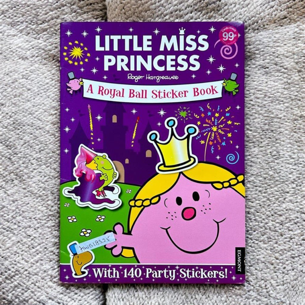 Little Miss Princess_Stickers_Roger Hargreaves - Kiddiwinks
