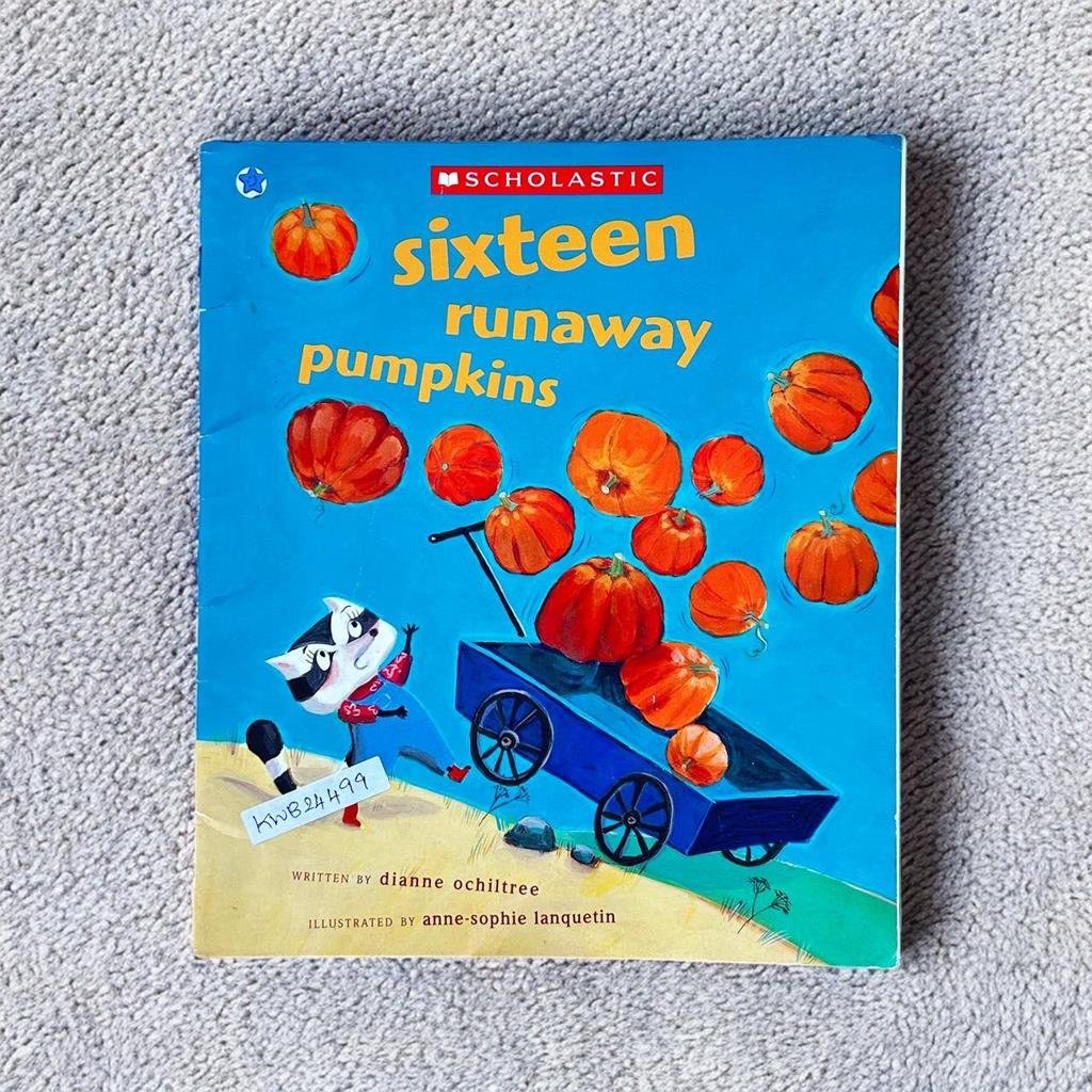 Scholastic_Sixteen Runaway Pumpkins_Dianne Ochiltree_KWB24499 - Kiddiwinks