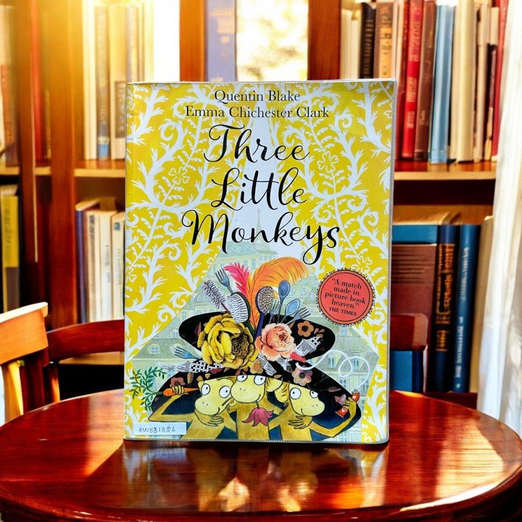 Three Little Monkeys_Quentin Blake_KWB31826 - Kiddiwinks