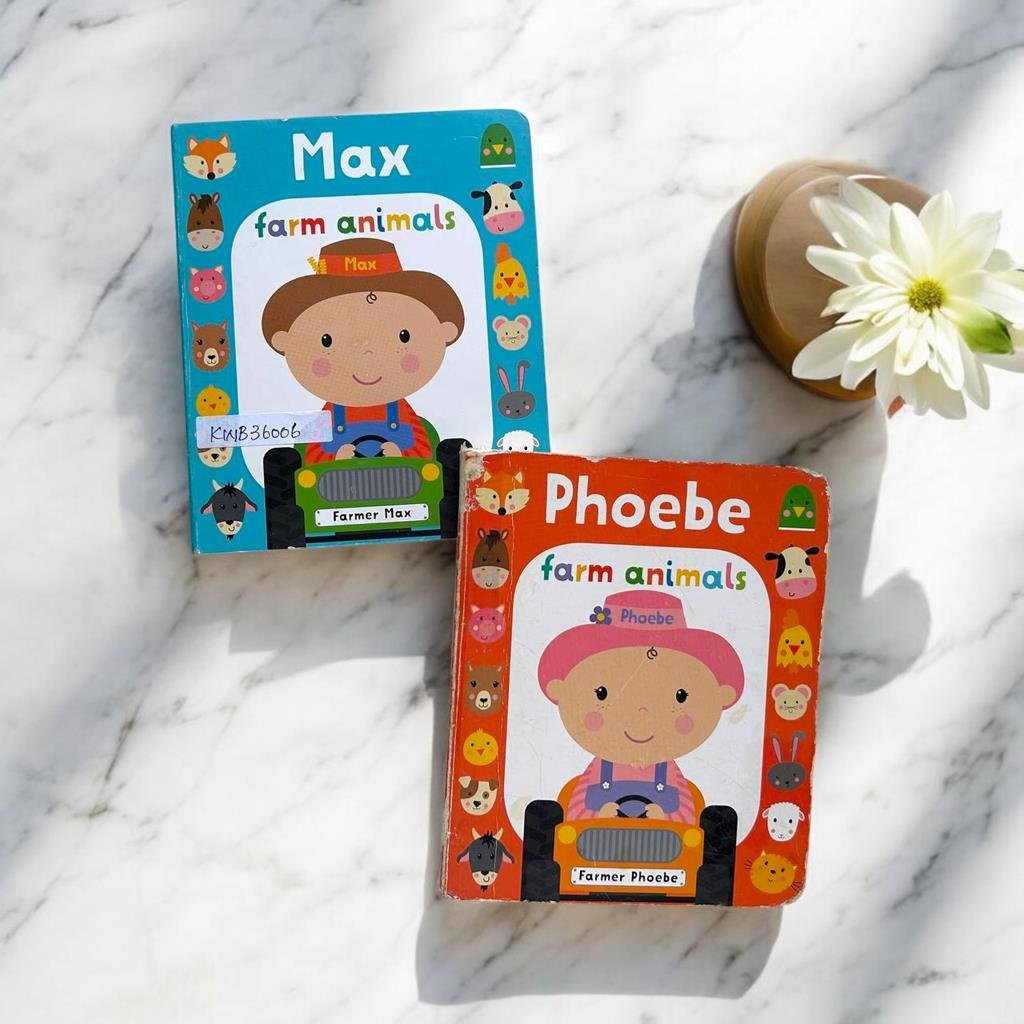Farm Animals_Set Of 2 Books_Rachael Fisher_KWB36006 - Kiddiwinks