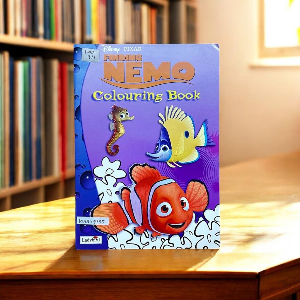 Disney_Finding Nemo_Colouring Book_Ladybird_KWB37135 - Kiddiwinks