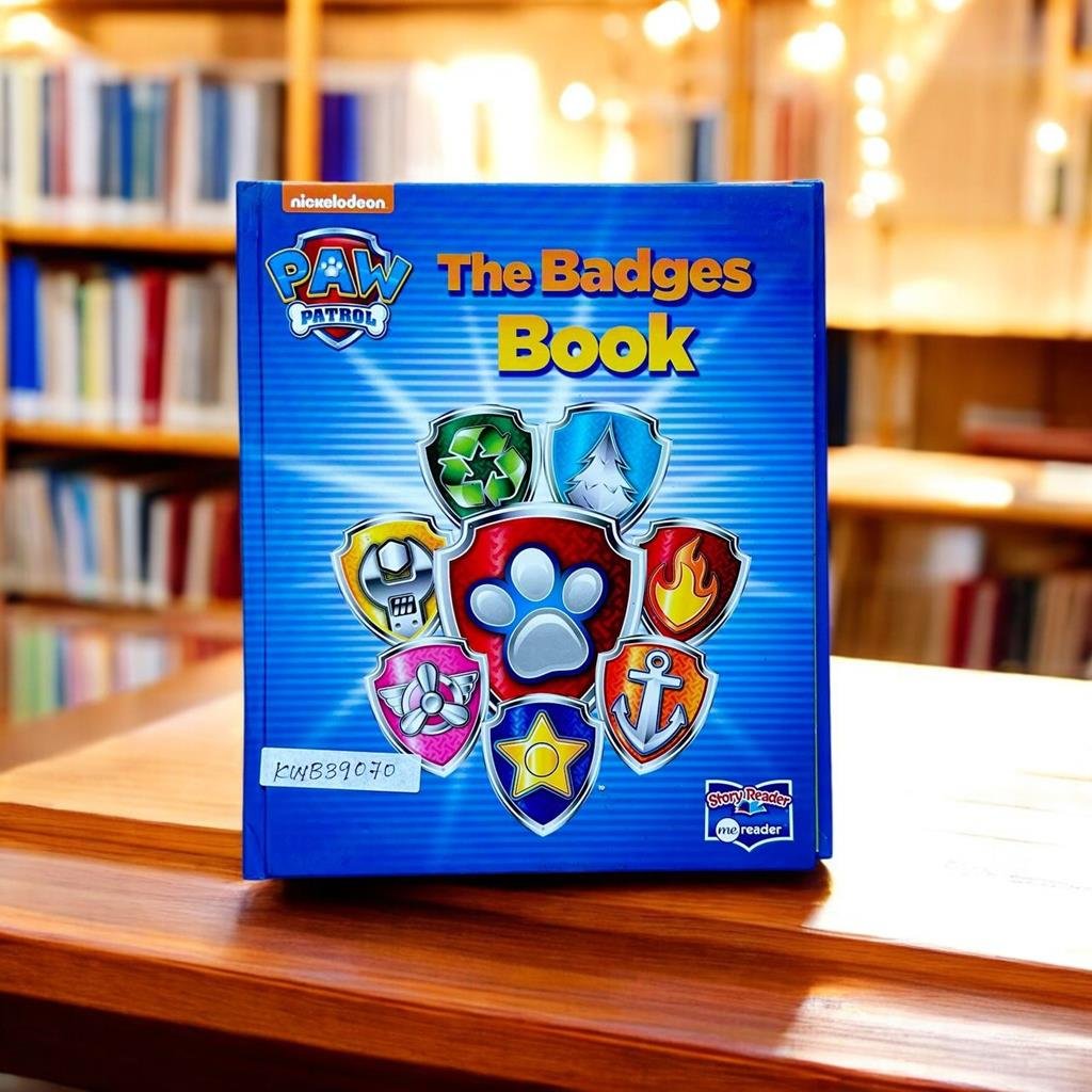 Paw Patrol_The Badges Book_Nickelodeon_KWB39070 - Kiddiwinks