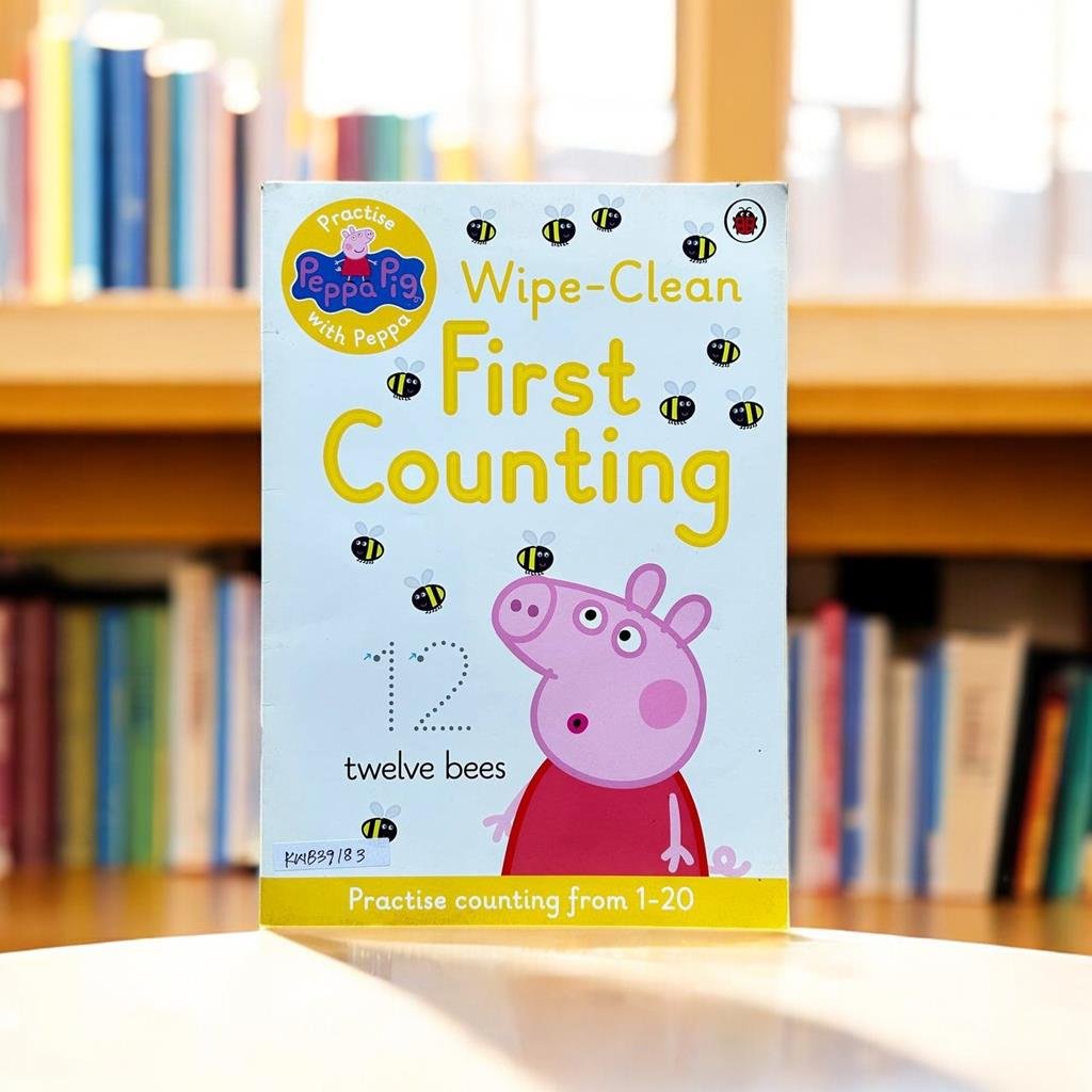 Peppa Pig_First Counting_Wipe And Clean_Ladybird_KWB39183 - Kiddiwinks
