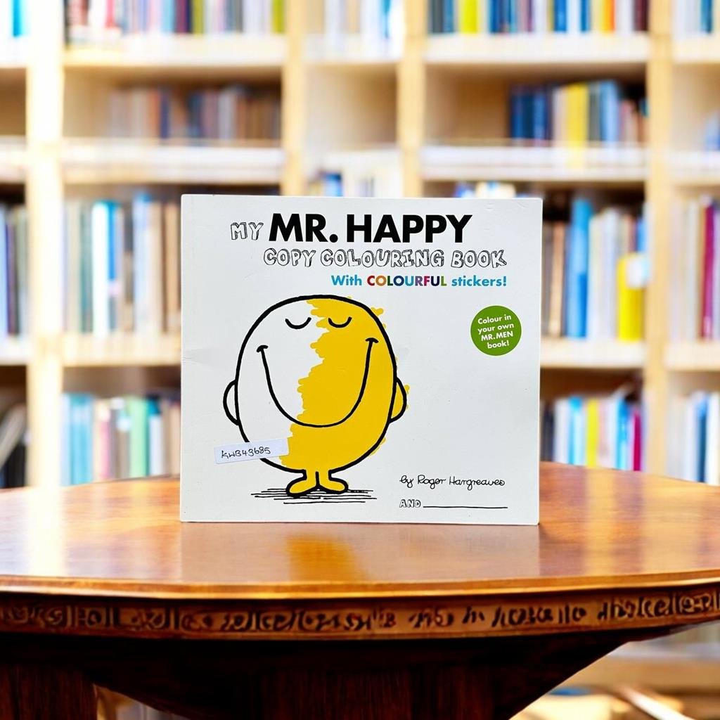 My Mr.Happy_Colouring And Stickers Book_Roger Hargreaves_KWB43685 ...