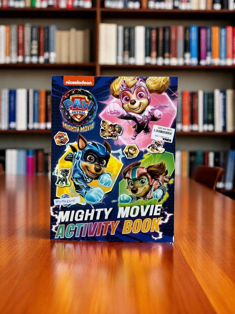 Paw Patrol_Mighty Movie Activity Book_Stickers_Nickelodeon_KWB48405 ...
