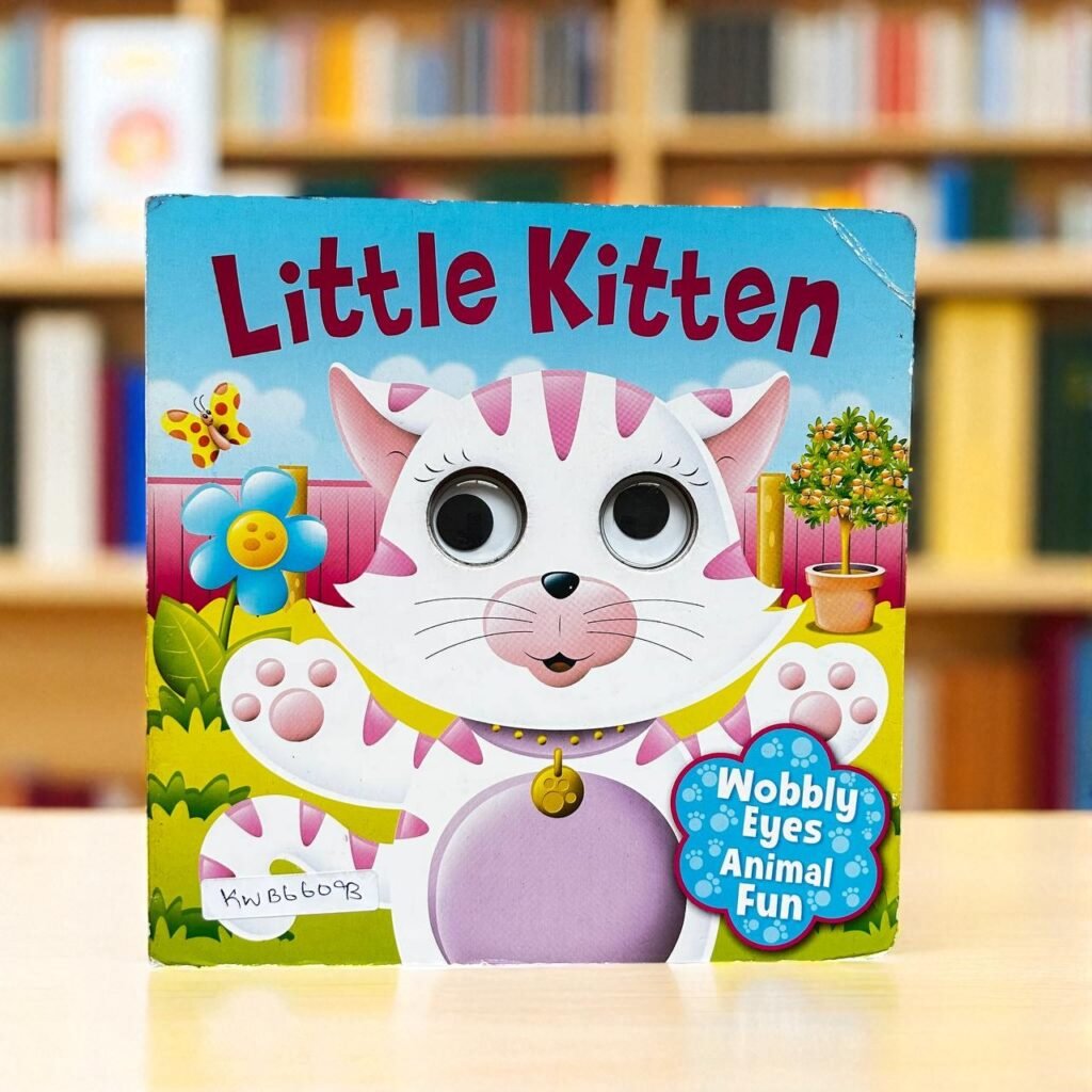 Little Kitten_Wobbly Eyes Book_Igloo Book_KWB66093 - Kiddiwinks