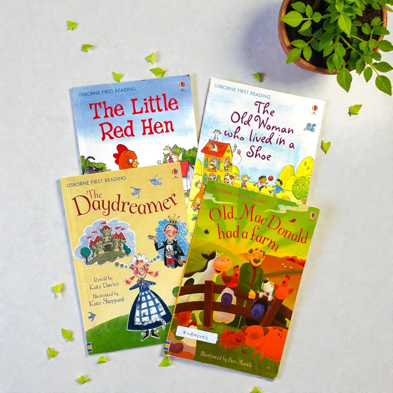 Usborne First Reading_Phonics_Set Of 4 Books_Usborne_KWB70056 - Kiddiwinks